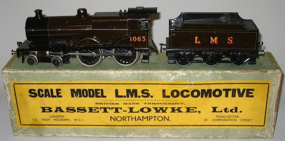 Bonhams Bassett Lowke 5302 Electric 4 4 0 Lms 1063 Locomotive And Tender