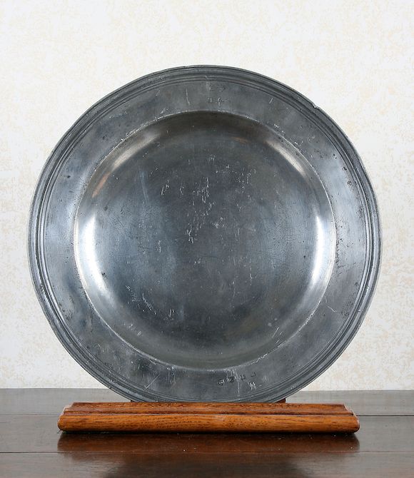 Bonhams : A Stuart triple reed dish, circa 1680
