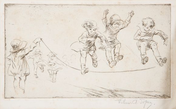 Bonhams : Eileen Alice Soper, RMS (British, 1905-1990) Skipping rope ...