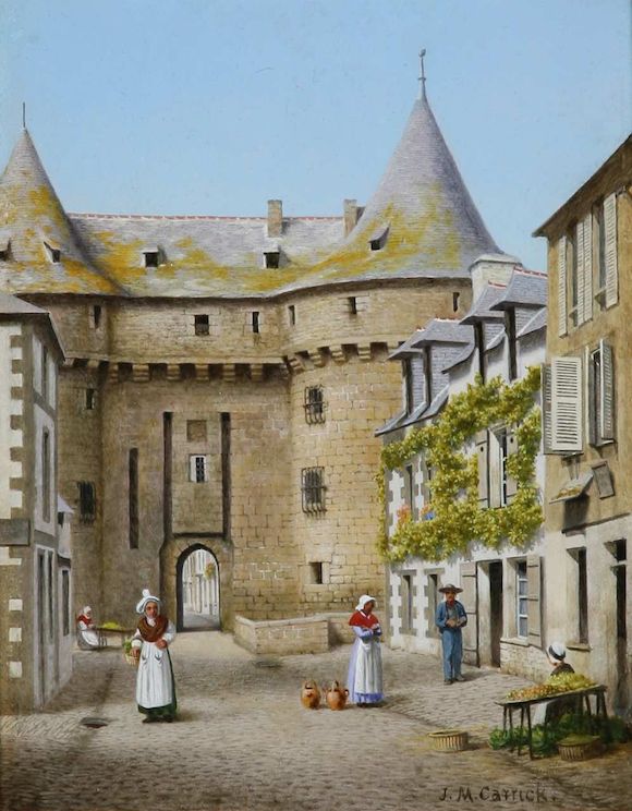 Bonhams : John Mulcaster Carrick (British, 1833-1896) The Old Gate ...