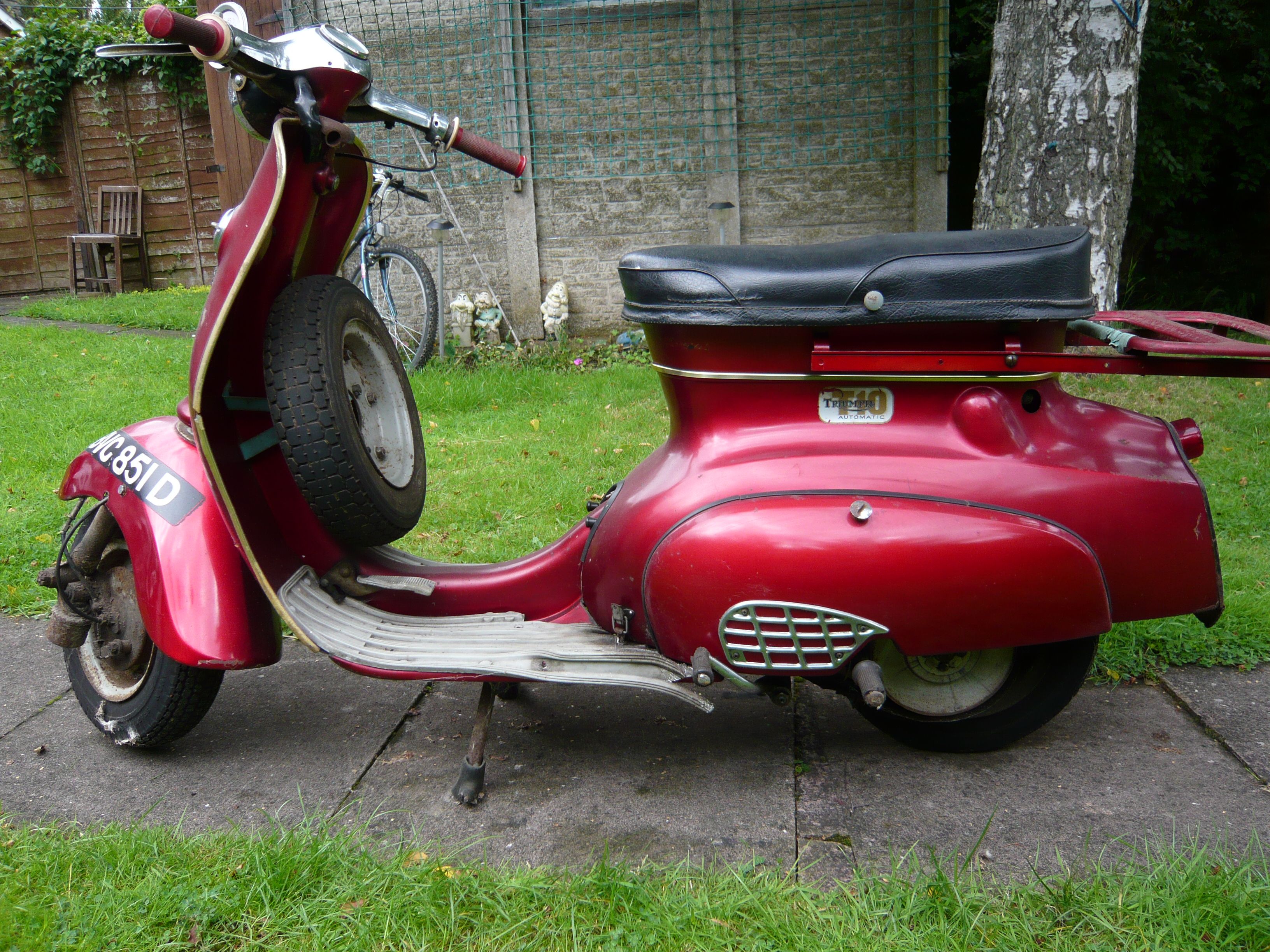 Bonhams Cars : 1966 Triumph 99cc T 10 Frame no. T 3418 Engine no. LS 21963