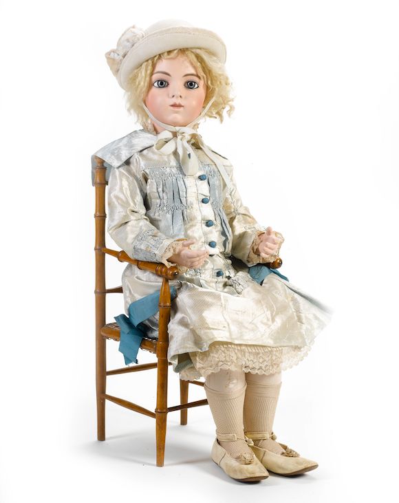 Bonhams : A large and stunning size 15 Bru Jne Bebe, French circa 1880