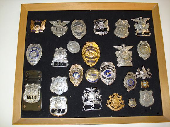 Bonhams : U.S. Police Shields And Badges