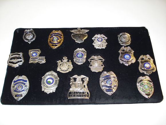 Bonhams : U.S. Police Shields And Badges