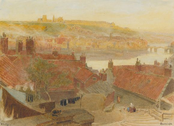 Bonhams : Albert Goodwin, RWS (British, 1845-1932) Whitby