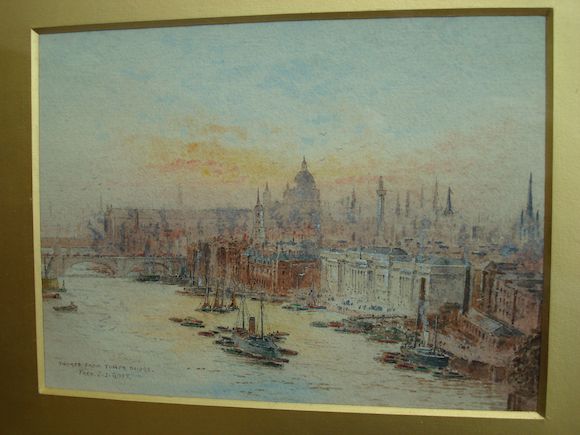 Bonhams : Frederick Edward Joseph Goff (British, 1855-1931) "The Thames ...