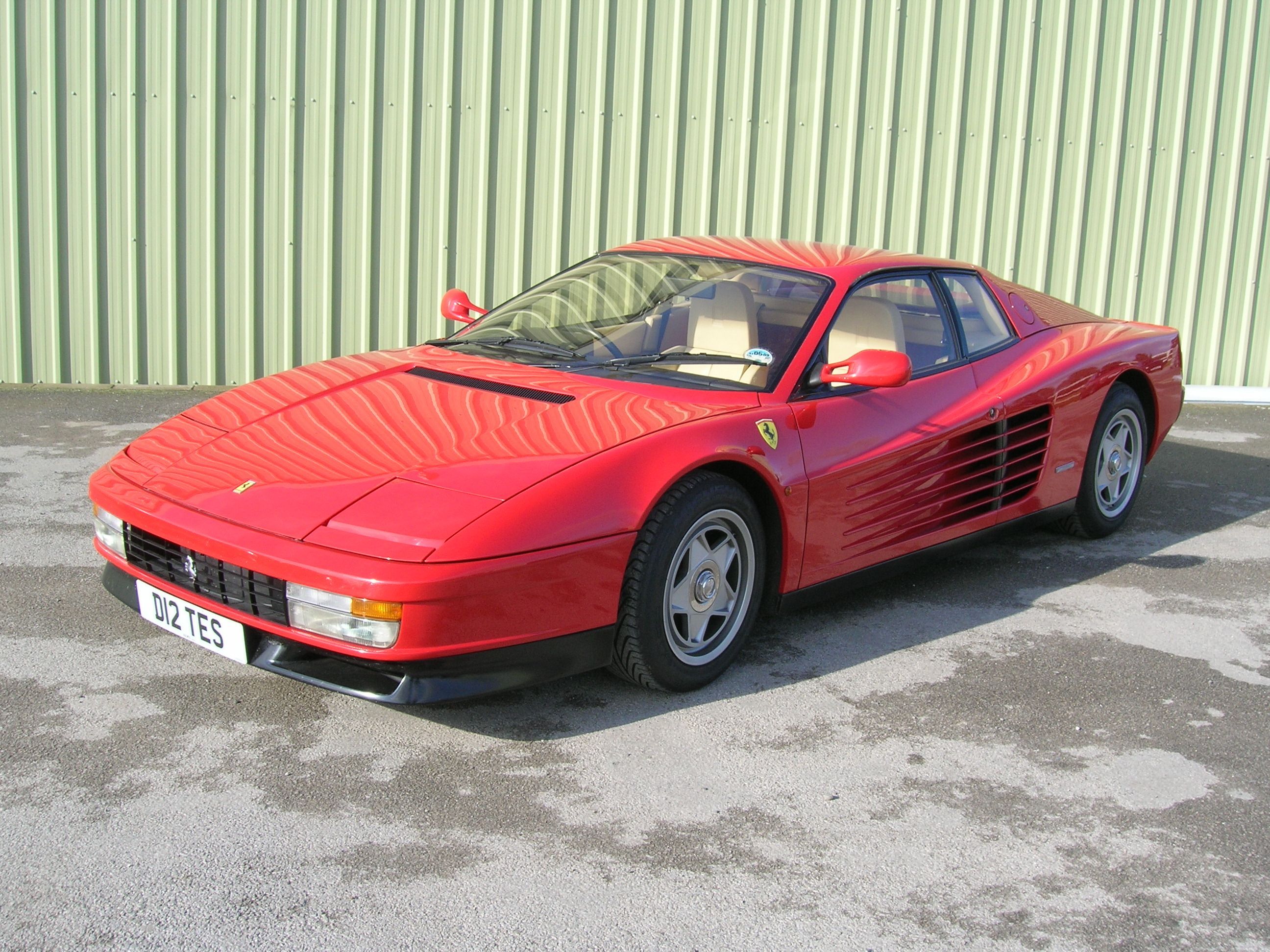 Bonhams Cars : 1987 Ferrari Testarossa Coupé Chassis no ...