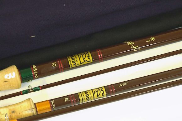 Bonhams : A Hardy the ‘Esk’ two piece glass fly rod