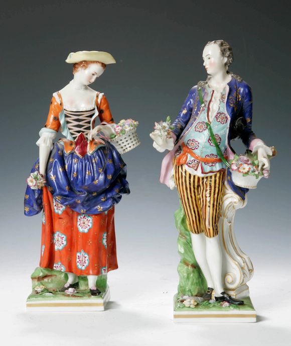 Bonhams : A pair of Samson style figures