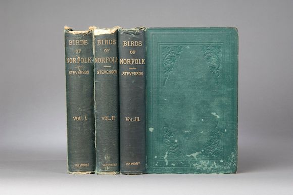 Bonhams : Henry Stevenson F.L.S.The Birds of Norfolk with remarks on ...