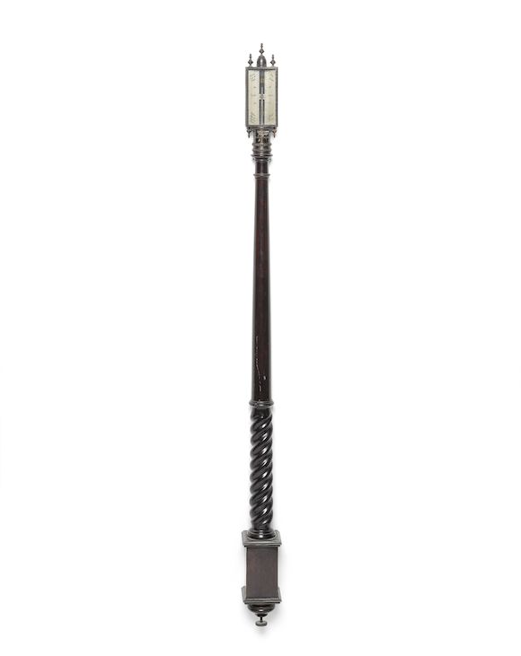 Bonhams : A late 20th century reproduction stick barometer in the ...