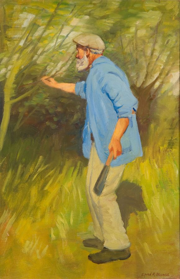 Bonhams : Alfred Richard Blundell (British, 1883-1968) 'Pelham Mace-Miller'