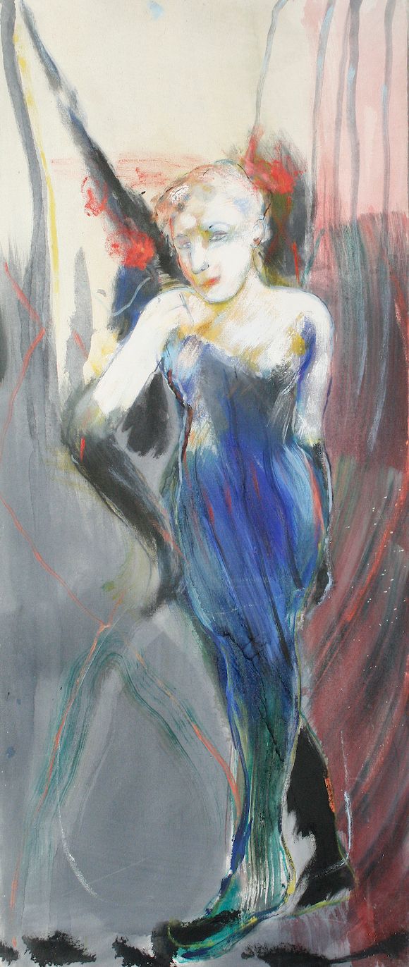 Bonhams : Martin Fuller (British, born 1943) Standing female figure in ...