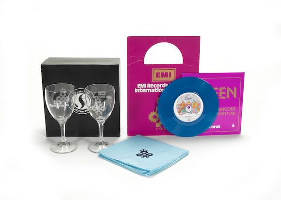 Bonhams : A blue vinyl pressing of 'Bohemian Rhapsody'/'I'm In Love ...