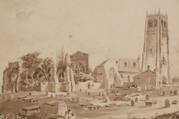 Bonhams : William Tasker (British, 1808-1852) Lower Bridge Street ...
