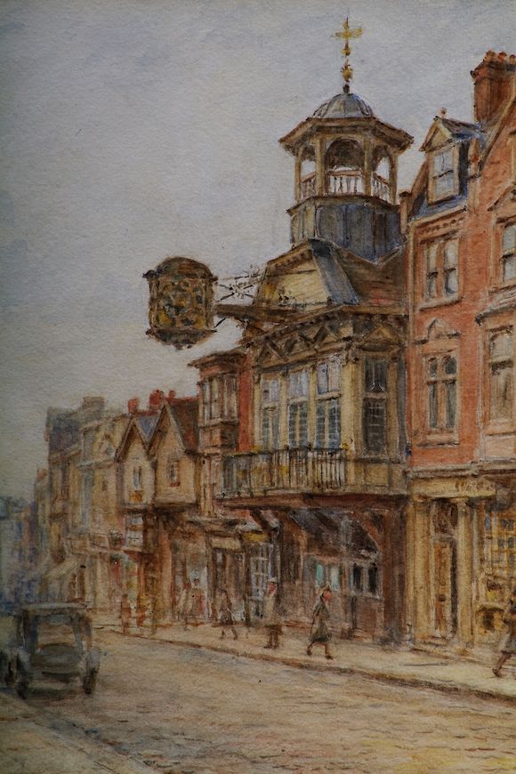 Bonhams : Henry James Sage (British, 1868-1953) A view of Guildford ...
