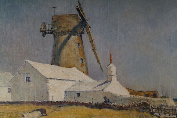Bonhams : Charles W Haworth (British, early 20th century) "Yr-ogo Mill ...