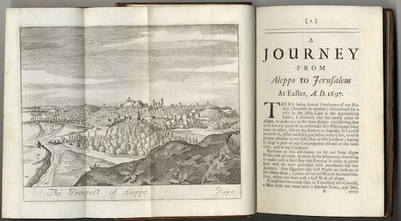 Bonhams : MAUNDRELL (HENRY) A Journey from Aleppo to Jerusalem at ...