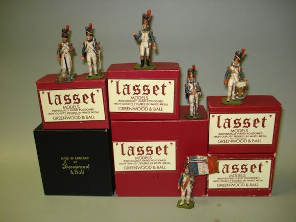 Bonhams : Lasset Napoleonic Imperial Guard Models 6