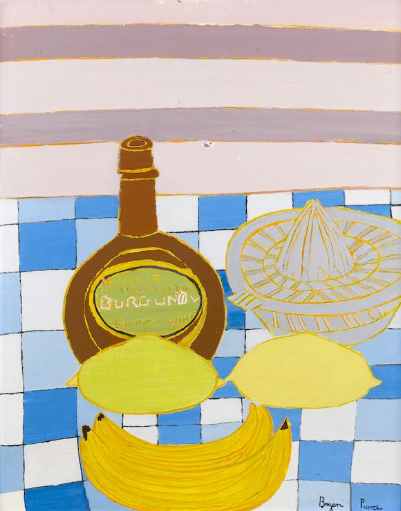 Bonhams : Bryan Pearce (British, 1929-2006) Lemons 50.5 x 40.5 cm. (20 ...