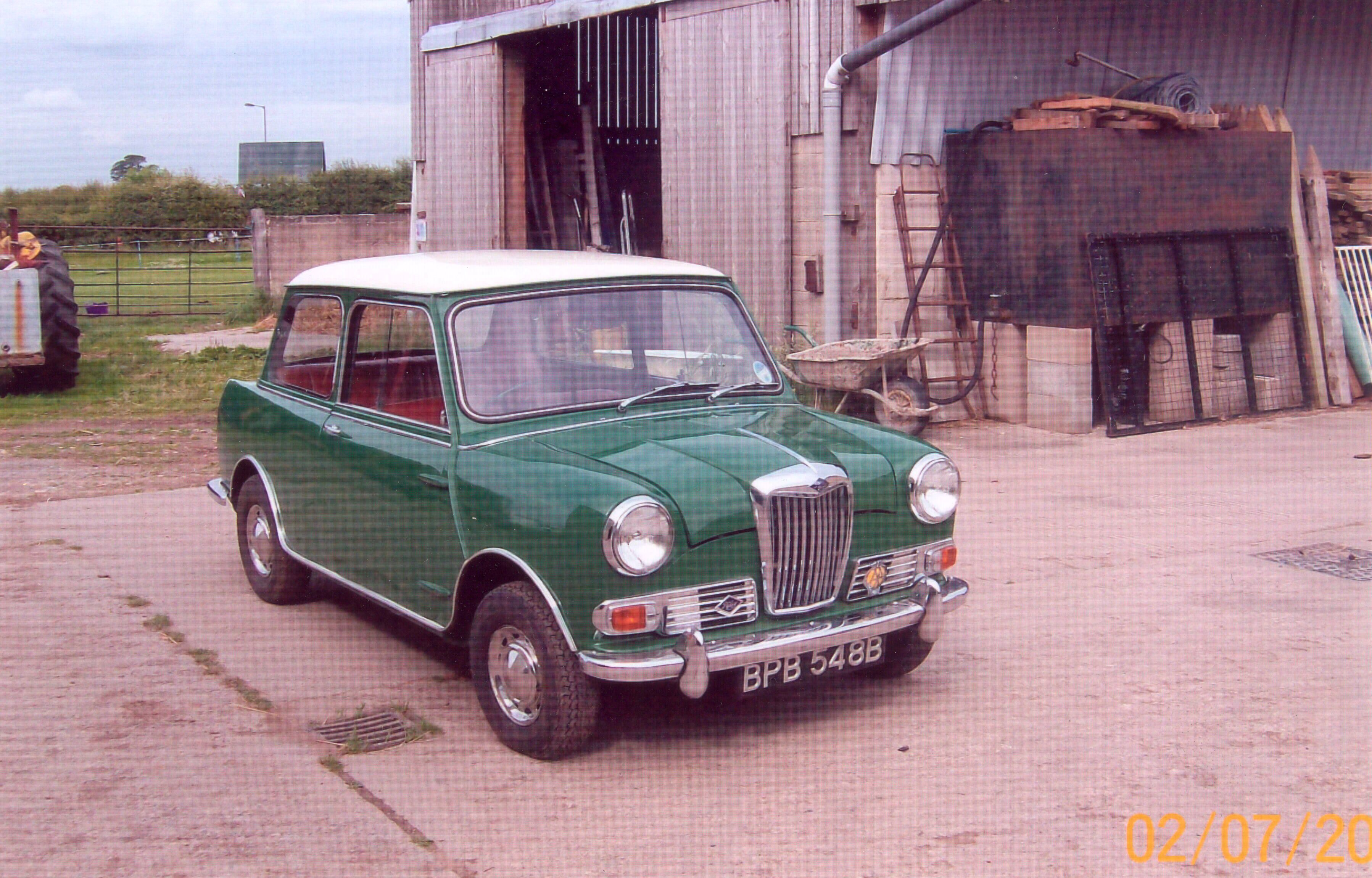 Bonhams Cars : 1964 Riley Elf MkII Saloon Chassis no. RA2S2-485311 ...