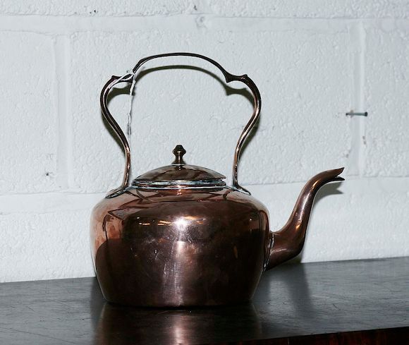 Bonhams : A copper kettle