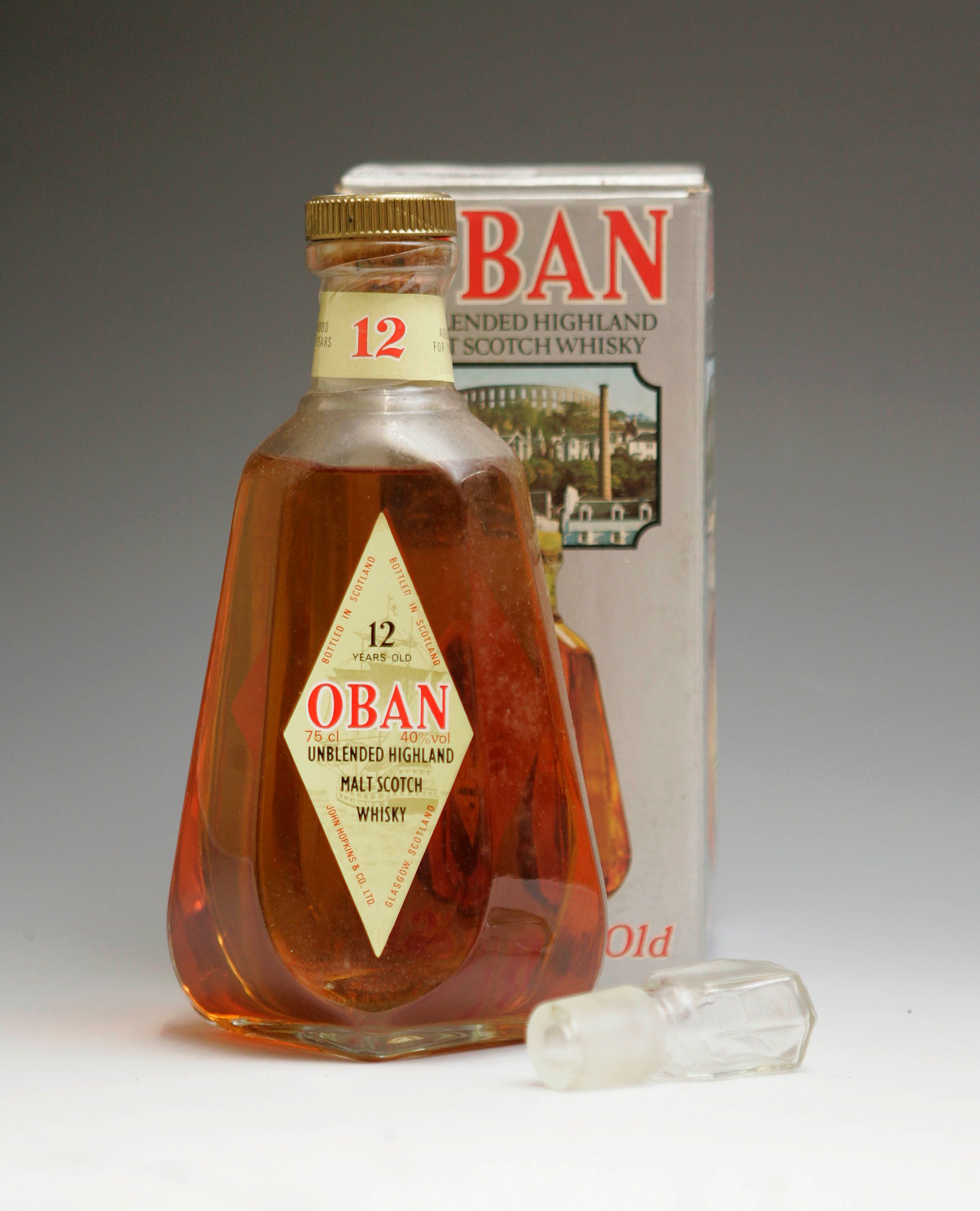 Oban-12 year old Distilled and bottled - auctions & price archive