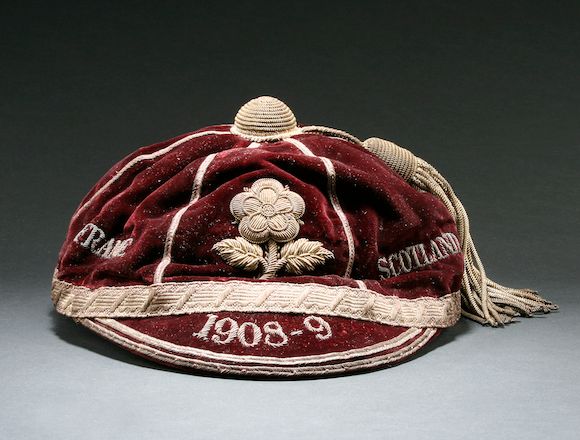 Bonhams : 1908/09 England rugby union cap