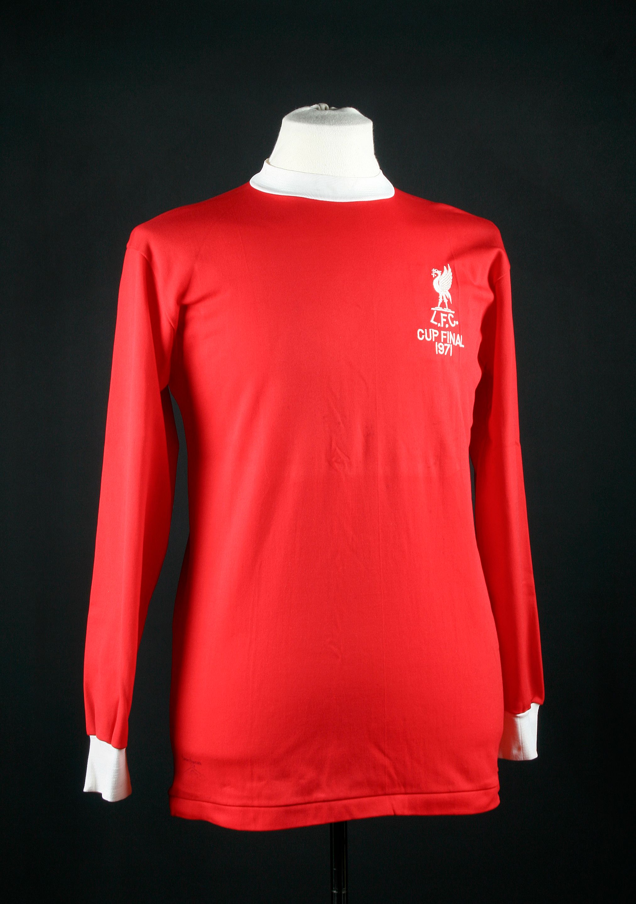 Liverpool 1971 F.A. Cup Final Alun Evans match worn shirt - auctions ...