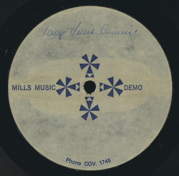 Bonhams : An acetate recording of 'Long Time Comin'' by Elton John (Reg Dwight), possibly circa ...