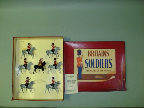 Bonhams : Britains set 1720, Mounted Band of the Royal Scots Greys 7