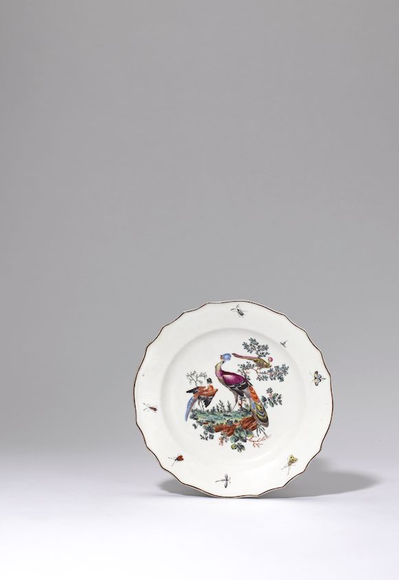 Bonhams : A Tournai plate Circa 1775.