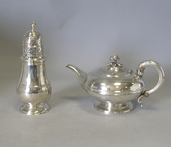 Bonhams : A Victorian Britannia standard silver sugar caster, by D & J ...