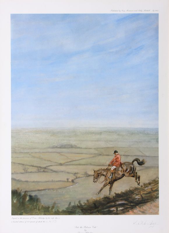 Bonhams : After Denis Aldridge 41 x 30cm And another print after F. A ...