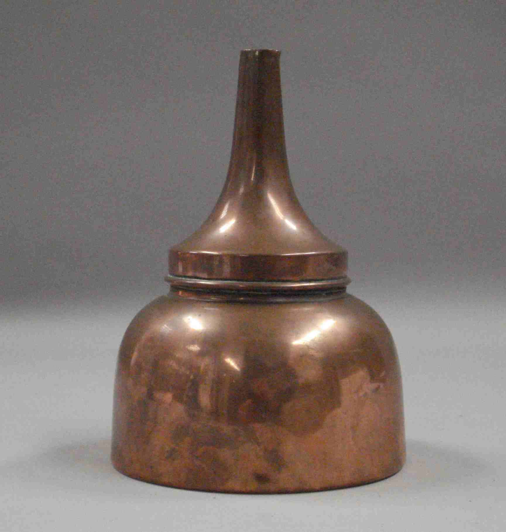 Bonhams Cars : A Copper fuel funnel, Edwardian,