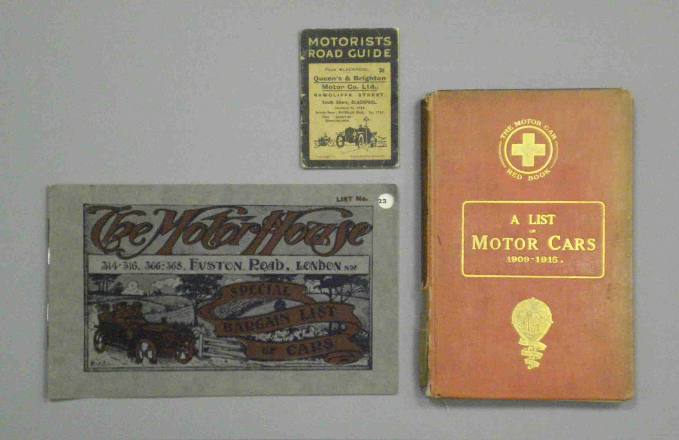 Bonhams Cars : Three early motoring publications,