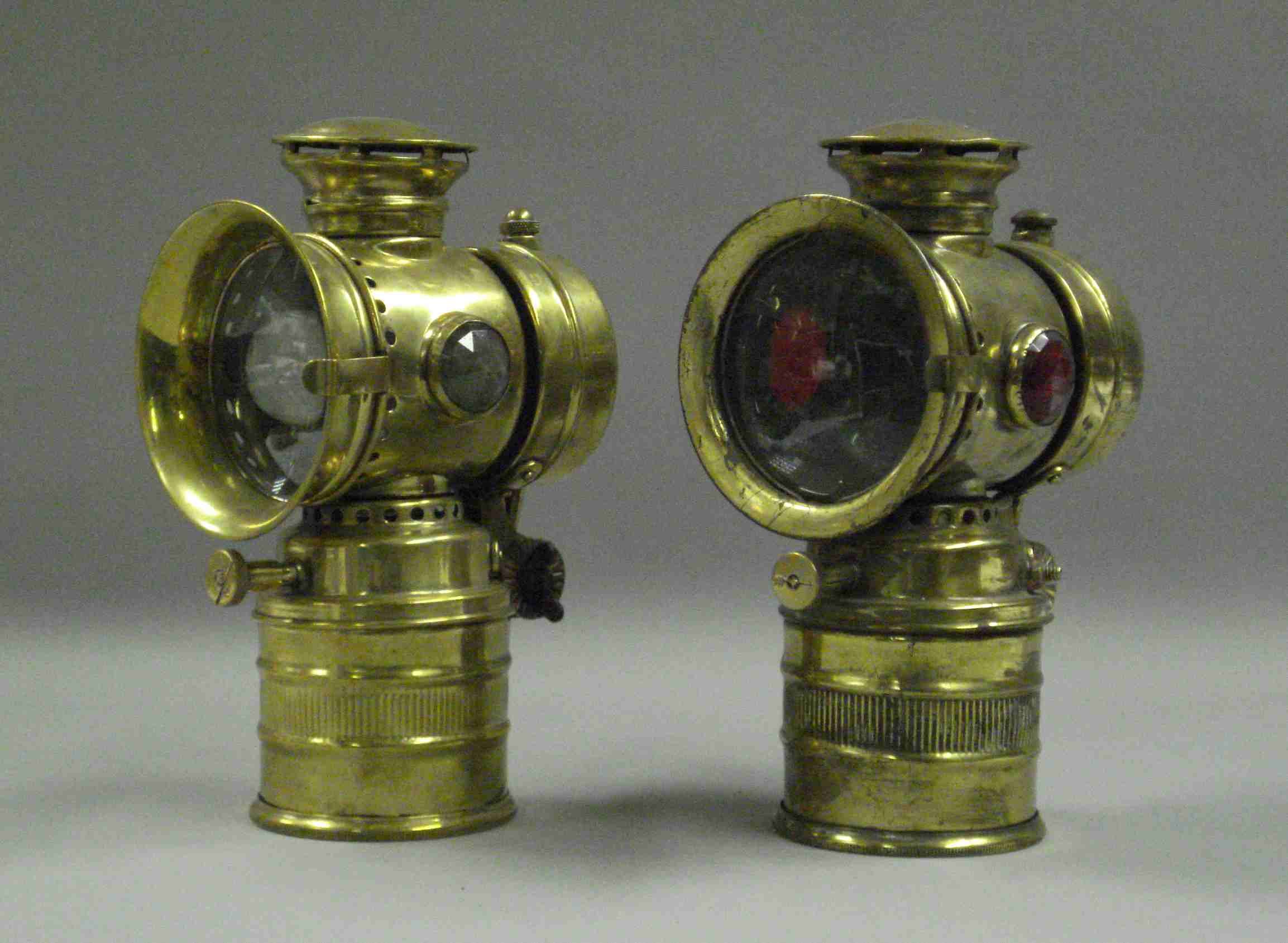 Bonhams Cars : A pair of Vitaphare self generating acetylene lamps ...