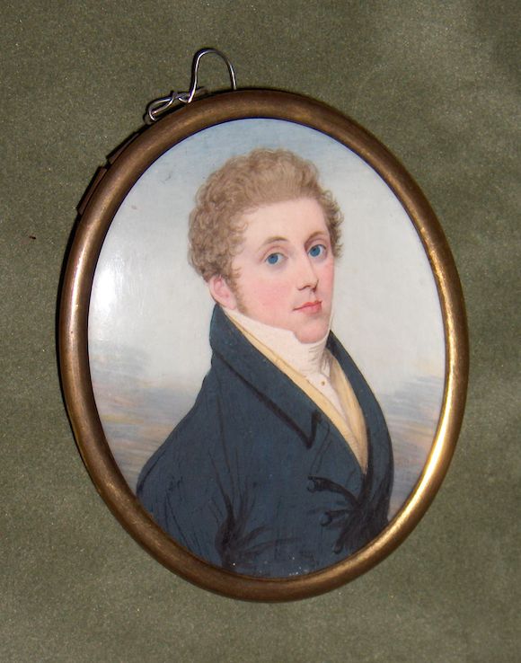 Bonhams : Frederick Buck (Irish, 1771-circa 1840) A Gentleman, wearing ...