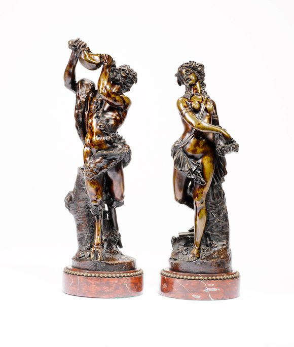 Bonhams : After Claude Michel Clodion (French, 1738-1814): A pair of ...