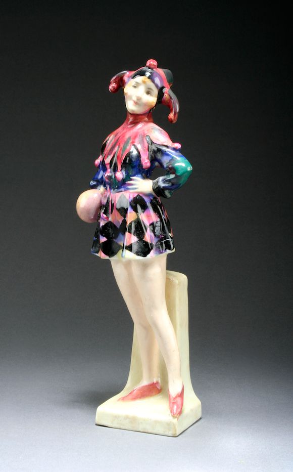 Bonhams : Figurines A Royal Doulton figure, 'Lady Jester'