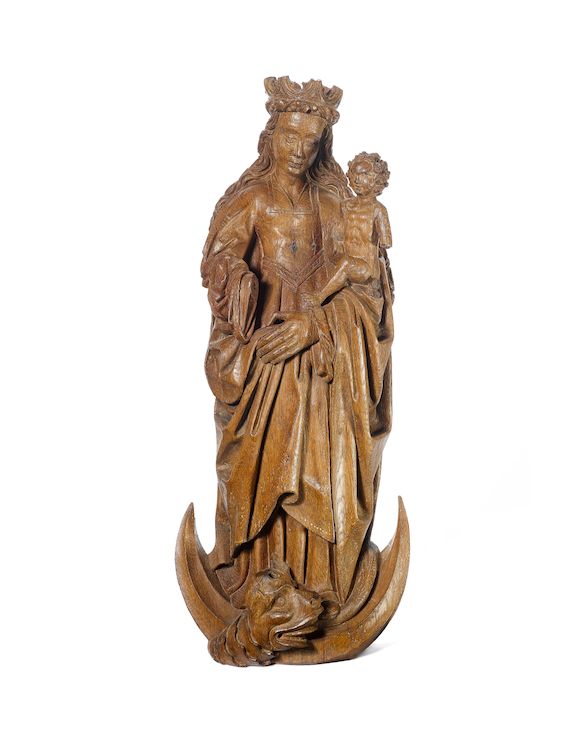 Bonhams : An Eastern Netherlandish (possibly Limburg) carved oak ...