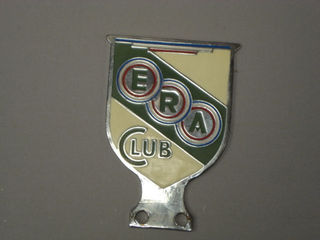 Bonhams Cars : An ERA Club badge,