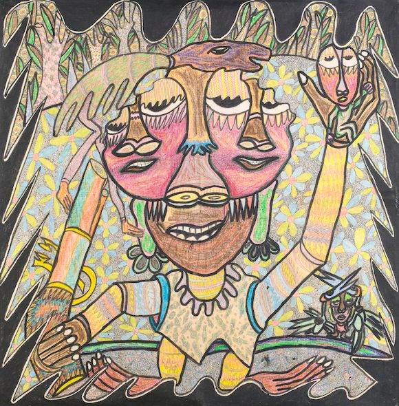 Bonhams : Twins Seven-Seven (Nigerian, born 1944) An Abiku spiritual ...