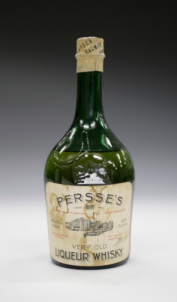 Bonhams : Persse's Very Old Liqueur Whisky 'Guaranteed 25 Year Old' (1)