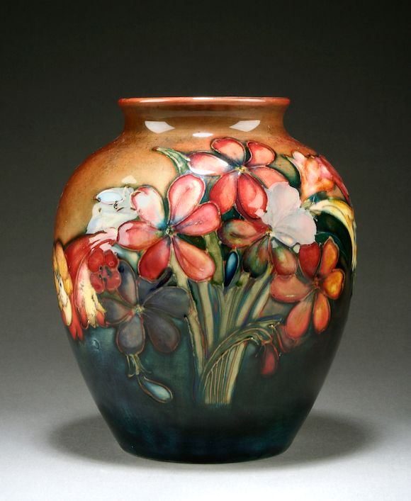 Bonhams : A Moorcroft 'Spring Flowers' flambé vase