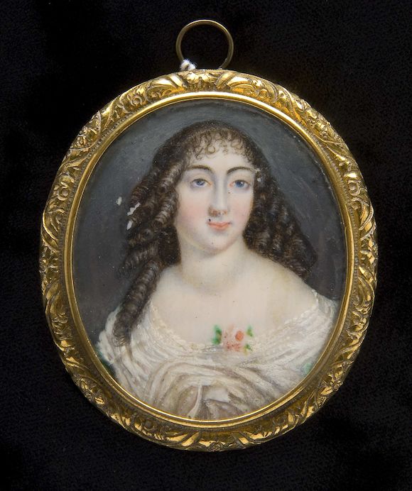 Bonhams : French School, 19th Century A Lady, called Madame de Sevigne ...