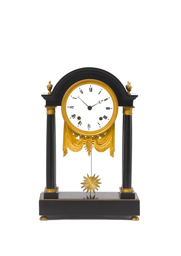 Bonhams : A late 17th century French clock movement, now contained in ...