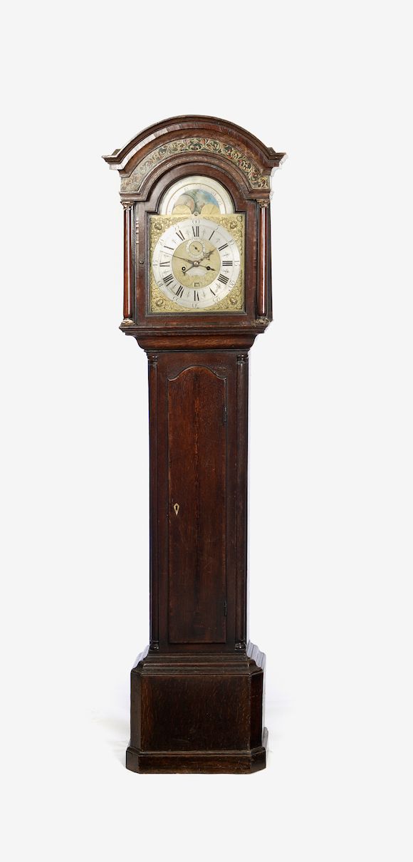 Bonhams : A George III oak longcase clock Ralph Nicholson, Stockport ...