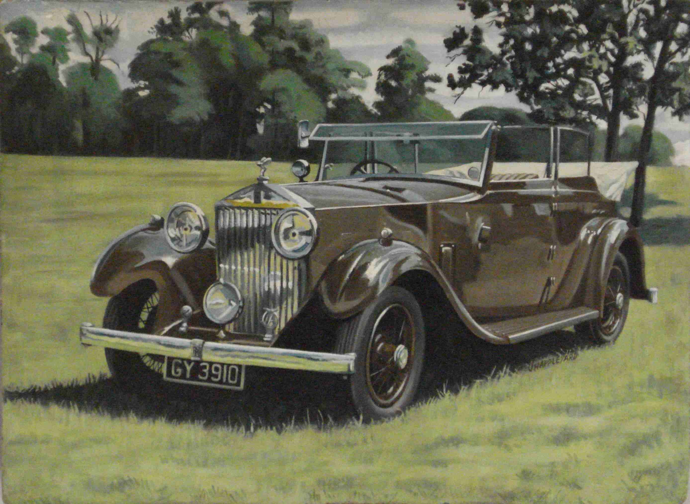 Bonhams Cars : John Appleyard, 'Rolls Royce all weather',