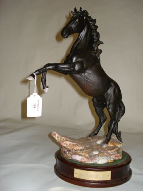 Bonhams : A Beswick 1994 Centenary figure `Cancara The Black Horse',